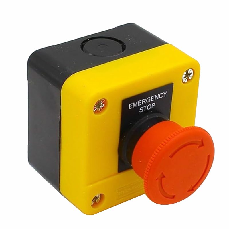 1NC e-stop push button switch emergency stop switch