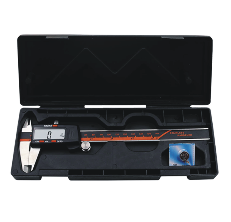 Stainless Steel Digital Display Caliper 150mm Fraction MM Inch High ...
