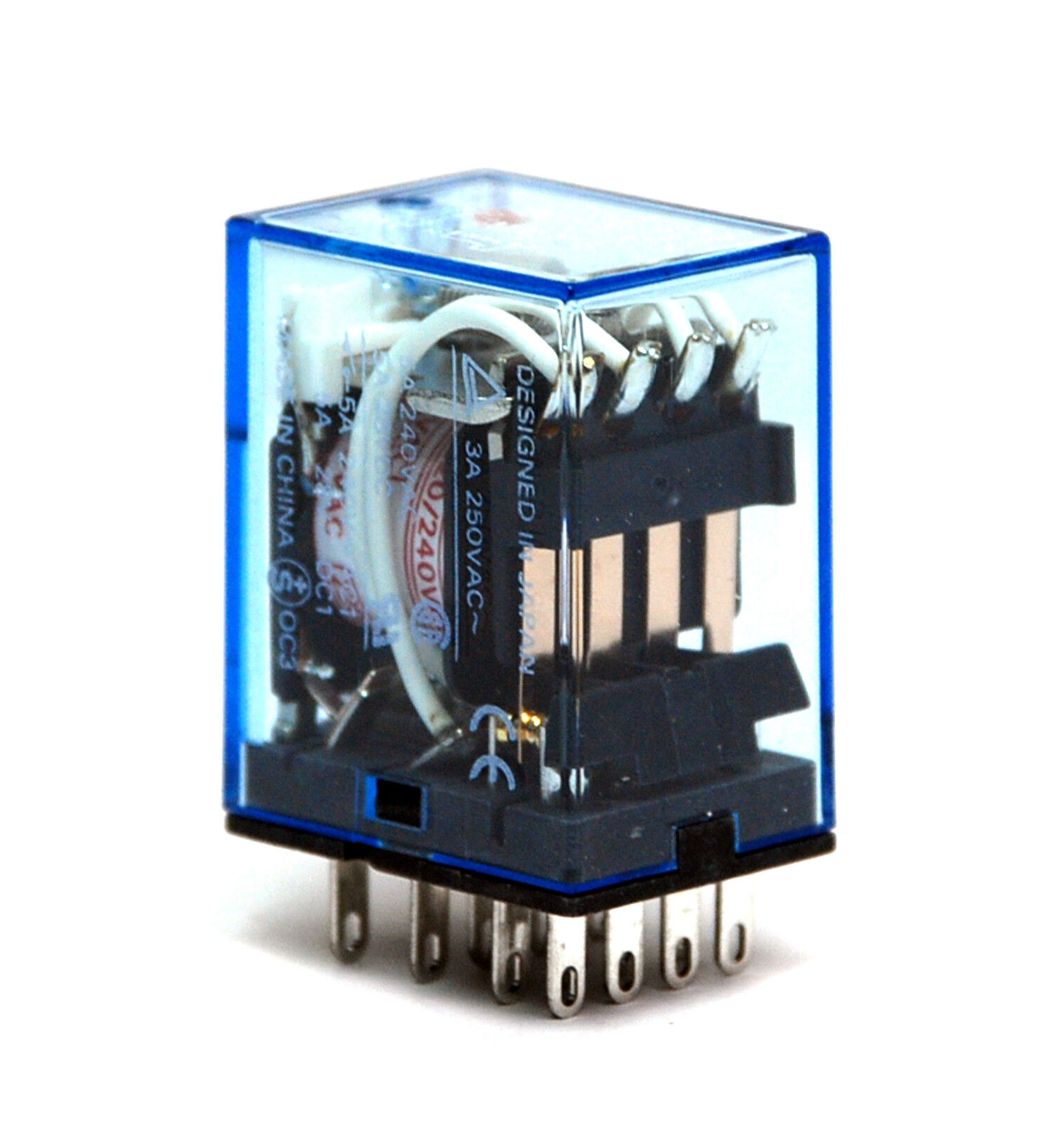 Relay MY4NJ Coil 12VDC-24VDC-220VAC