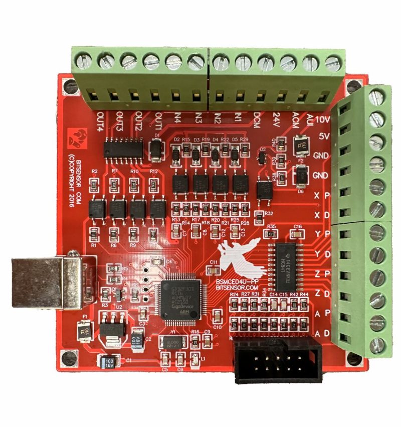 USB CNC Controller Mach3 4 Axis 100Khz Interface Board + USB Cable + Drivers