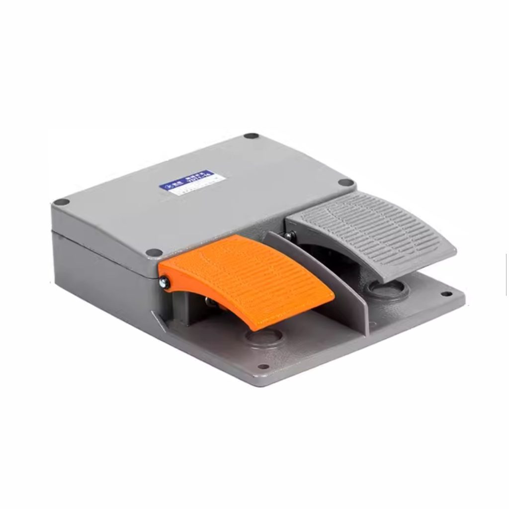 YDT1-16 Dual Foot Switch Momentary Pedal Switch 10A 380VAC