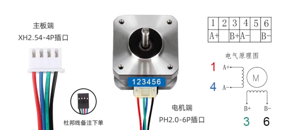 Stepper Motor NEMA17 17HS4401S 40mm