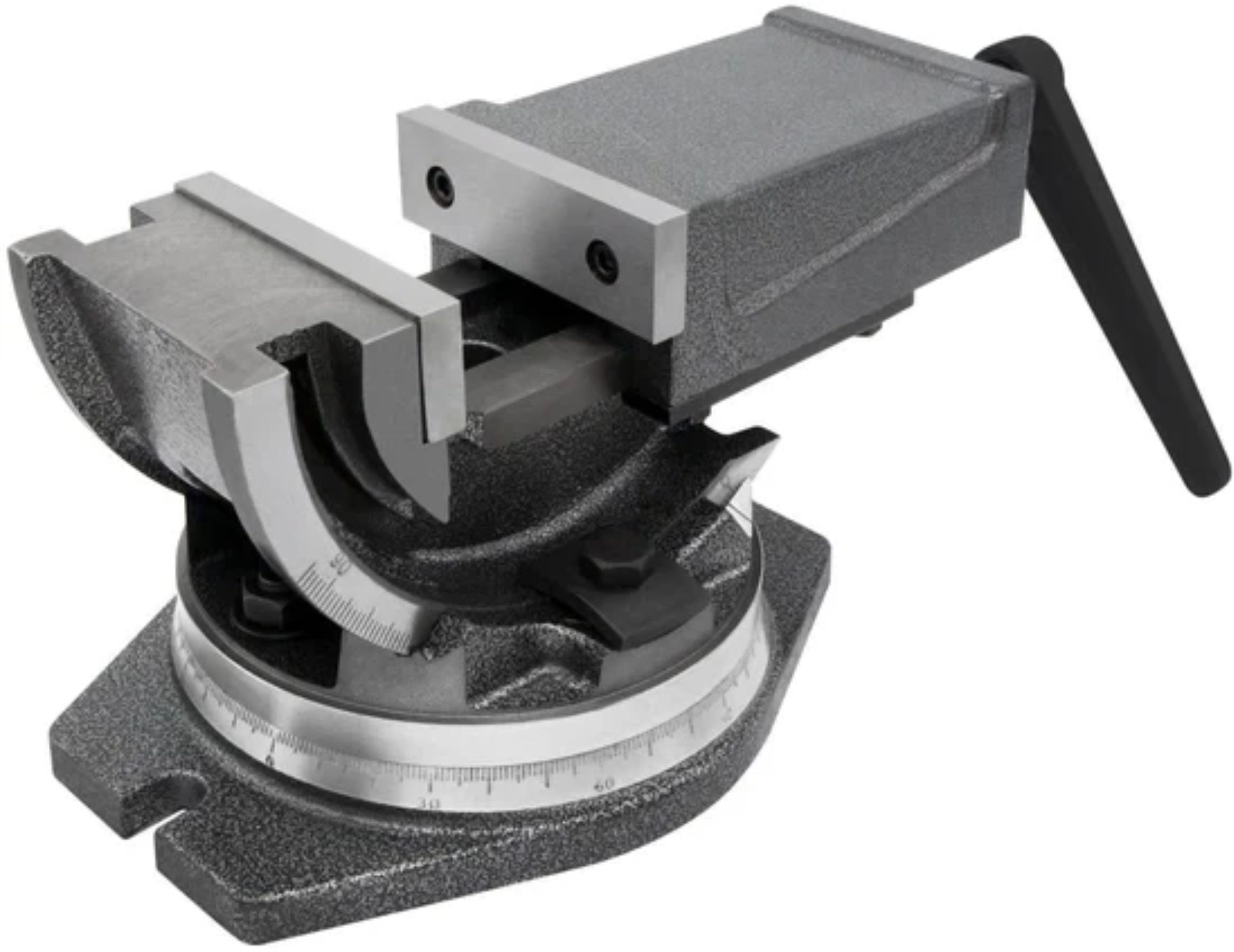 QHK100 4Inch Tilting Machine Vise Tilt and lBase Milling Vice 360 ...